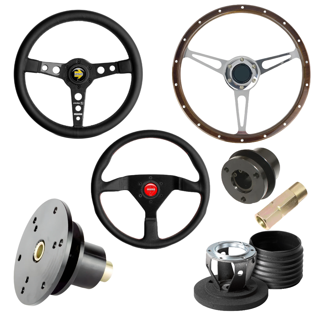 Steering Wheels | Momo, Leather, Wood, Boss Kits & Classic Styles – Car ...