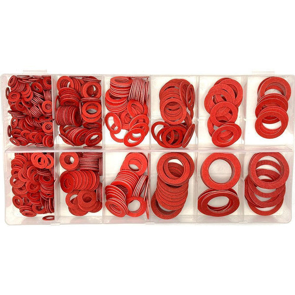 Fibre Washer Selection Pack 600 Pieces | Various Sizes | FIBREPAK2 ...