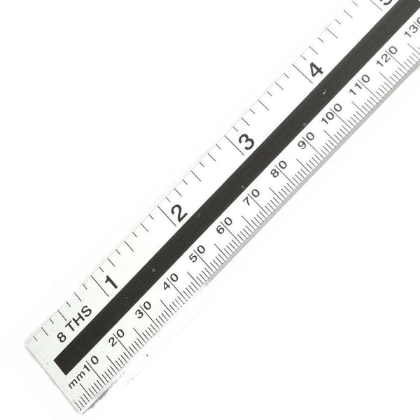 1m Aluminium Measuring Rule | Dual Sided Metric & Imperial | Durable ...