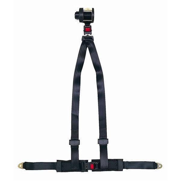 SECURON 3-Point Retracting Safety Harness (Black) | Enhanced Stability ...