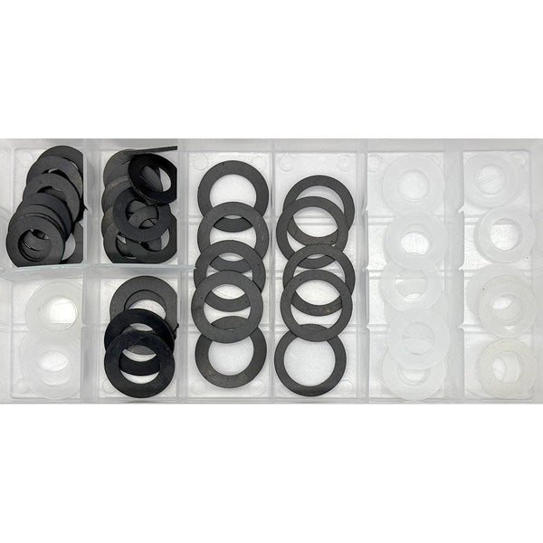 Sealing Washer Pack Rubber and Nylon 60 Piece – Car Builder Solutions