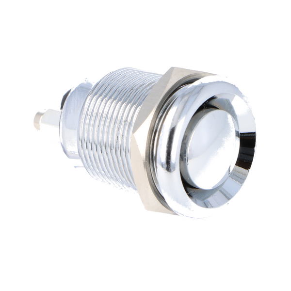 22mm Chrome Push Button Switch (20A) | Car, Van & Boat – Car Builder ...