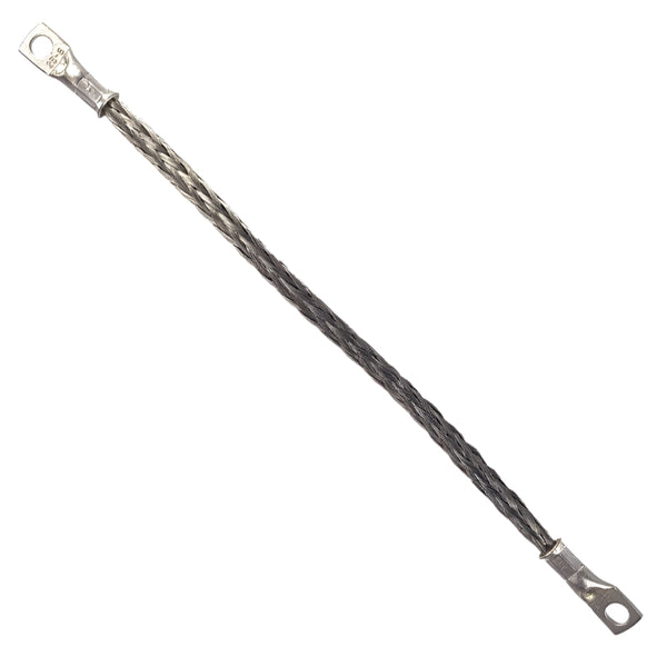300mm Braided Stainless Steel Earth Strap | 140A | Secure Grounding ...