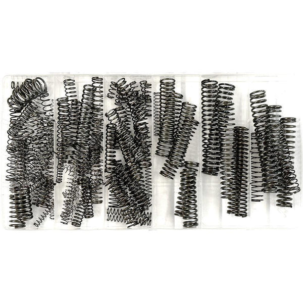 114 Piece Compression Spring Assortment | Various Sizes & Corrosion ...