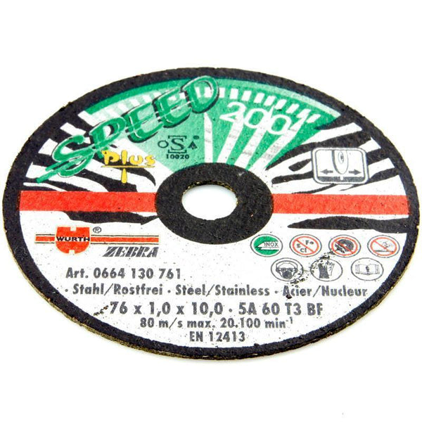 76mm Metal Cutting Disc (1mm) | For Air Cut-Off Grinders | Fast ...