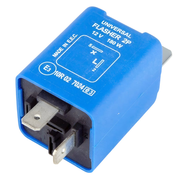2-Pin Electronic Flasher Relay 180W | 12V | Easy Installation – Car ...