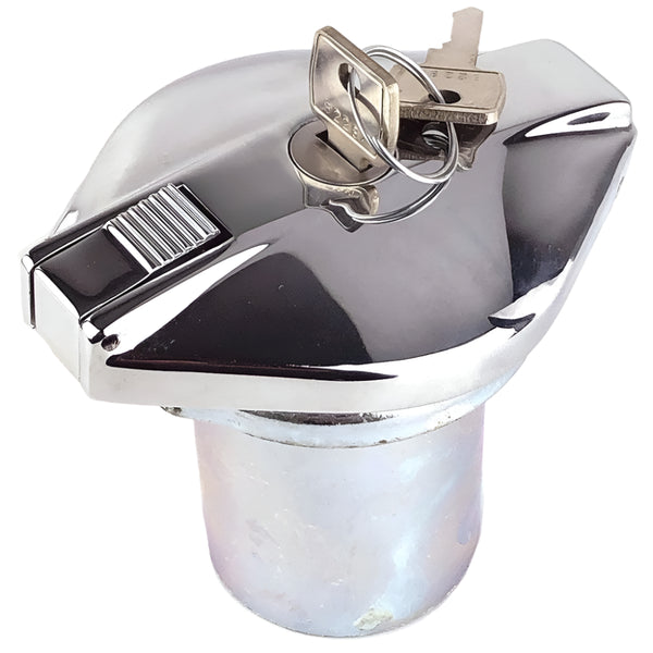 Locking Chrome Fuel Cap Assembly – Car Builder Solutions