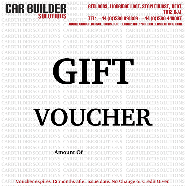 Gift Voucher – Car Builder Solutions