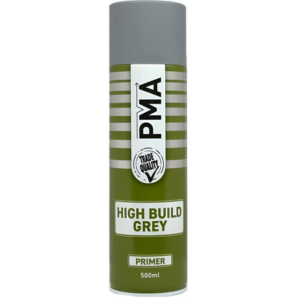 High Build Grey Primer Aerosol 500ml | Fast Drying & Versatile | HBPRIM ...