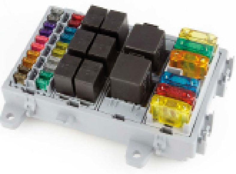 2 Standard Relay, 4 Mini Fuse, Side Lock Module – Car Builder Solutions