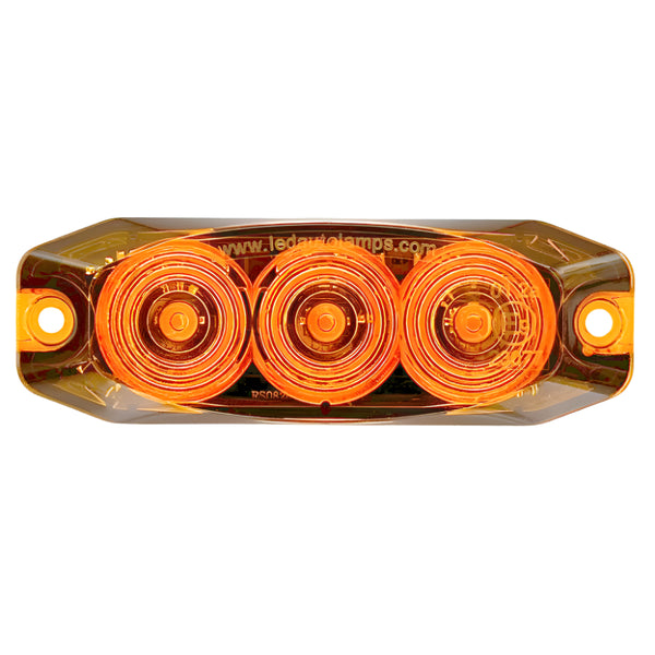 Slimline Mini LED AMBER Indicator Lamp – Car Builder Solutions