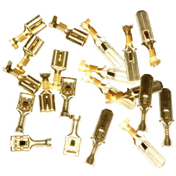 Multipin Wiring Connector Spare Terminals | Pack of 20 | Durable Brass ...
