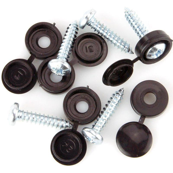 Number Plate Fixing Screw Pack (Black) - 5 Pieces | Secure & Stylish ...