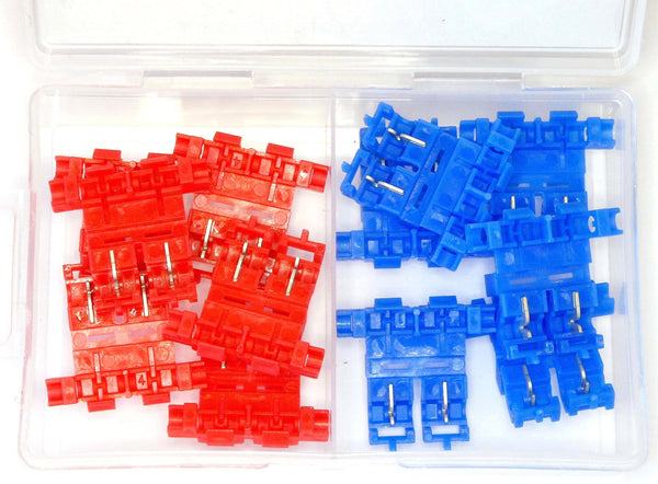 Quick Splice Inline Fuse Holders (12 Pack) | Easy Install | Red & Blue ...
