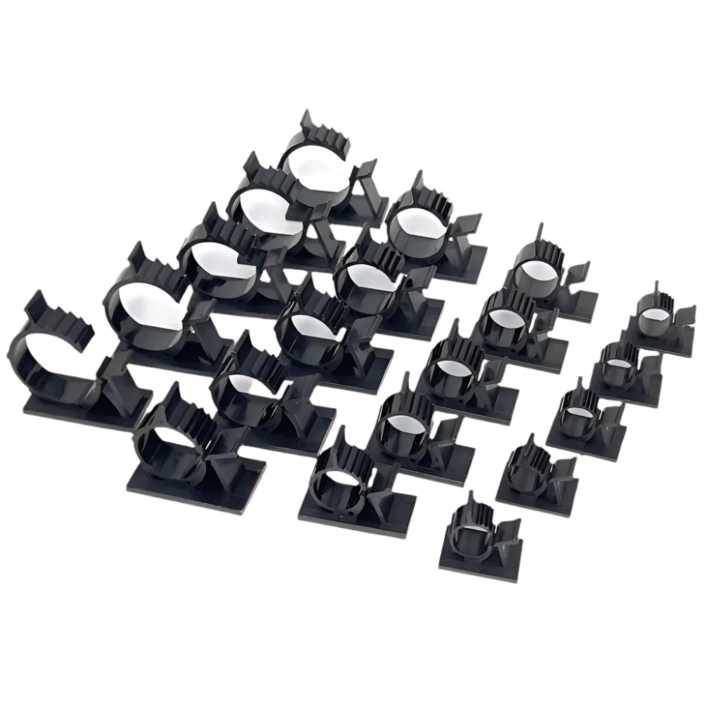 Self Adhesive Cable Clips Assortment – Car Builder Solutions