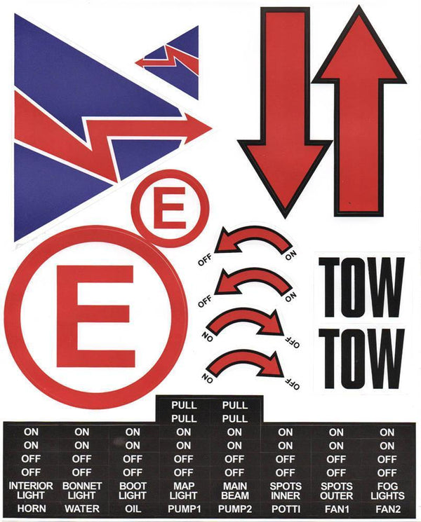 Scruitineers Sticker Sheet | Motorsport Event Essentials | STICK3 – Car ...