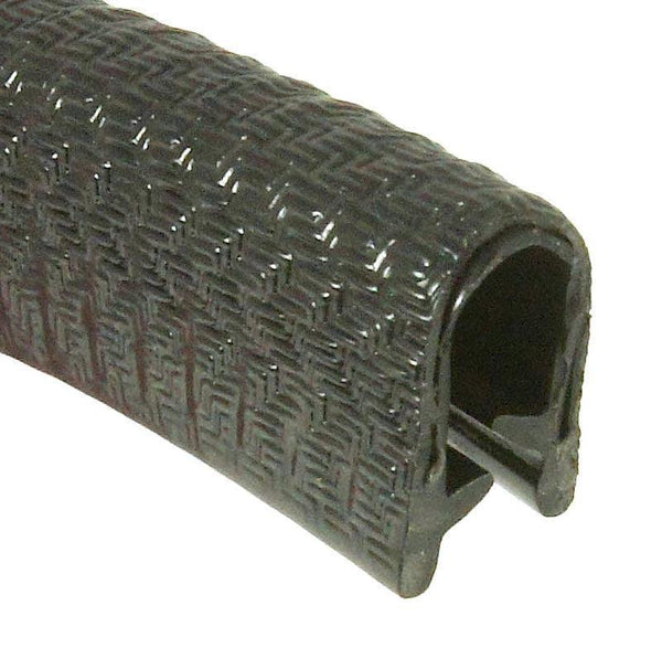 Embossed Black PVC Edge Trim 16mm x 11mm | Durable & Flexible | Buy by ...