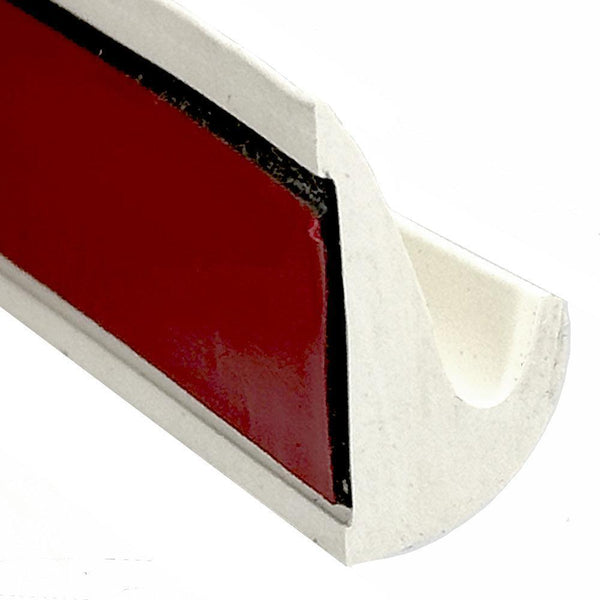 WHITE Rubber Self-adhesive Gutter Trim – Car Builder Solutions