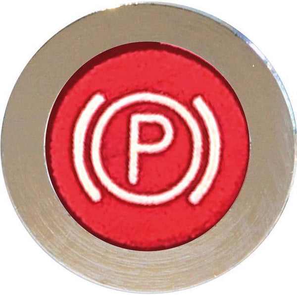 LED Chrome Bezel Warning Light Handbrake Red – Car Builder Solutions