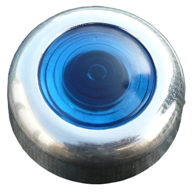 Blue Warning Light Large Aluminium Bezel – Car Builder Solutions